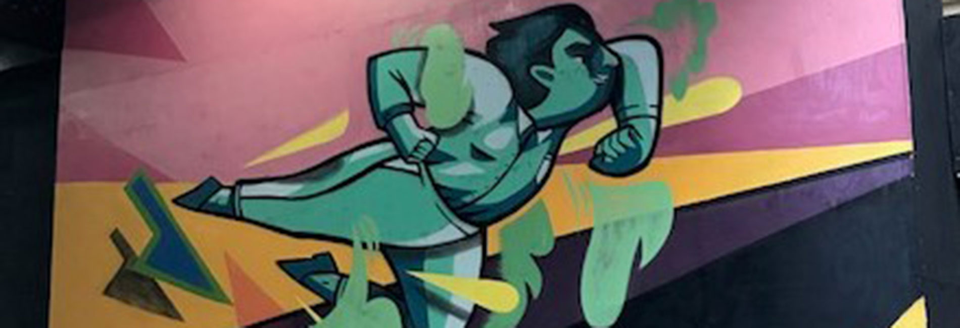 HOARDING ART ADDS HEART TO QUAY CONSTRUCTION